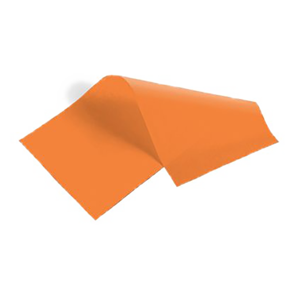 Large Recycled Orange Tissue Paper - 480 Sheets | Tiny Box Company