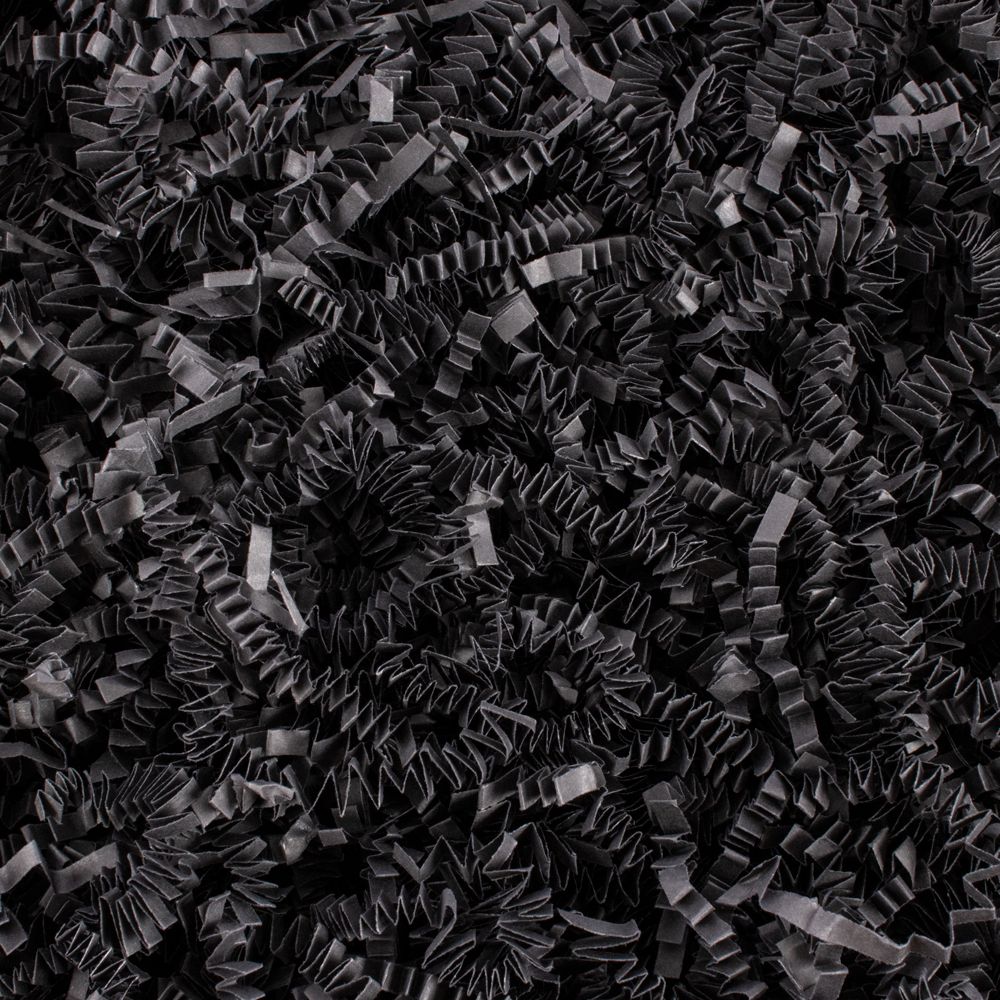 Black Shredded Zig Zag Paper 5kg | Tiny Box Company