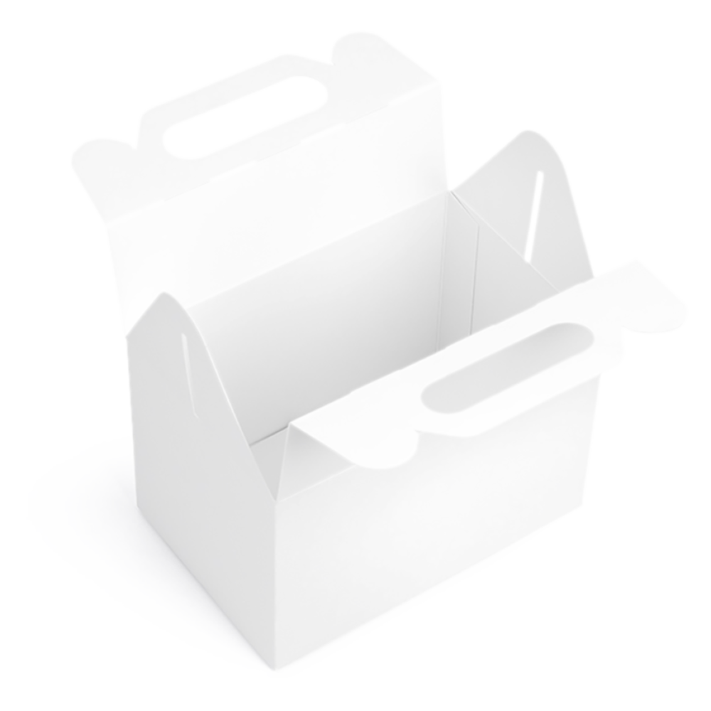 Small White Gable Box | Tiny Box Company