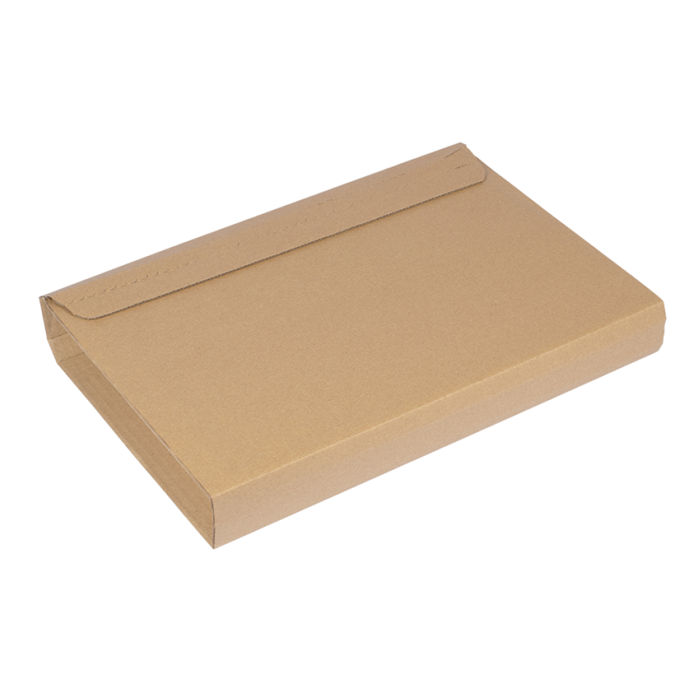 Kraft Perforated Wrap Mailing Box | 347 x 255 x 47mm | Tiny Box Company