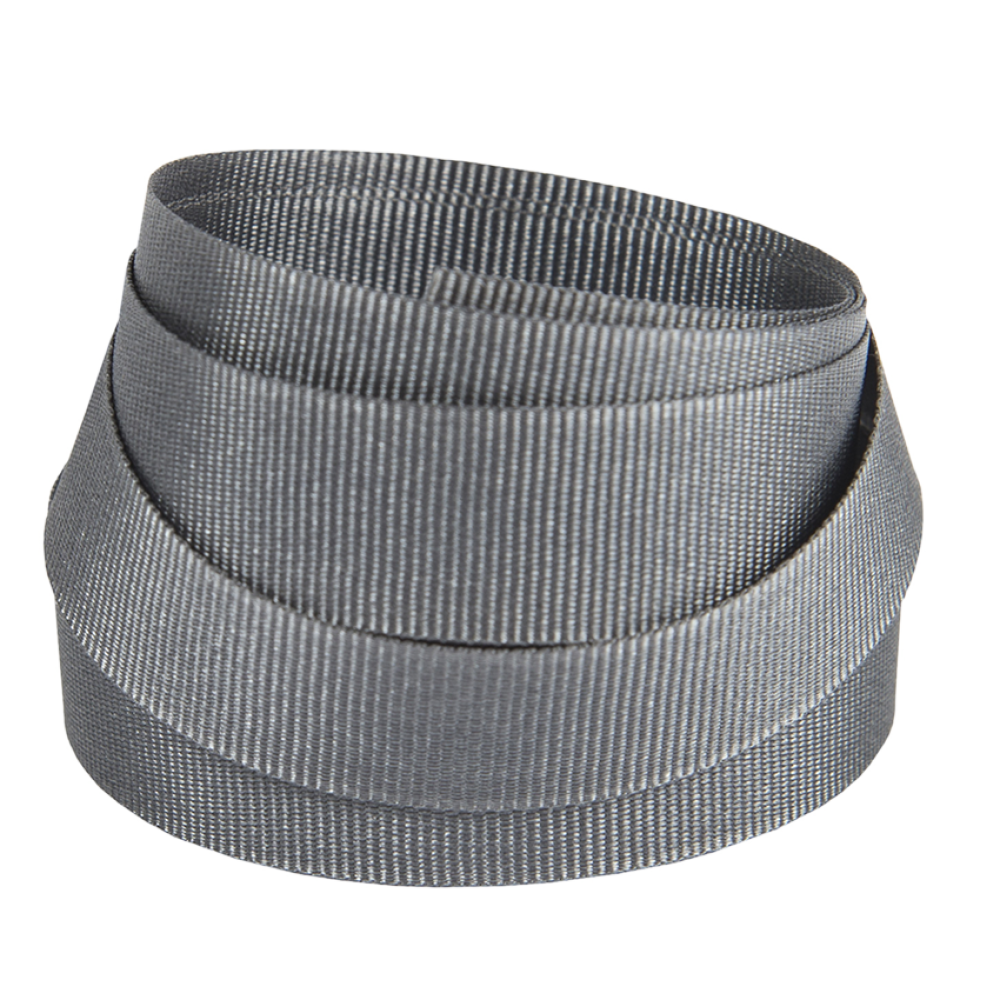 Slate Dark Grey Grosgrain Ribbon 15mm | Tiny Box Company