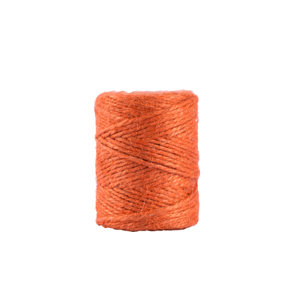 Orange Jute Twine 50 metres | Tiny Box Company