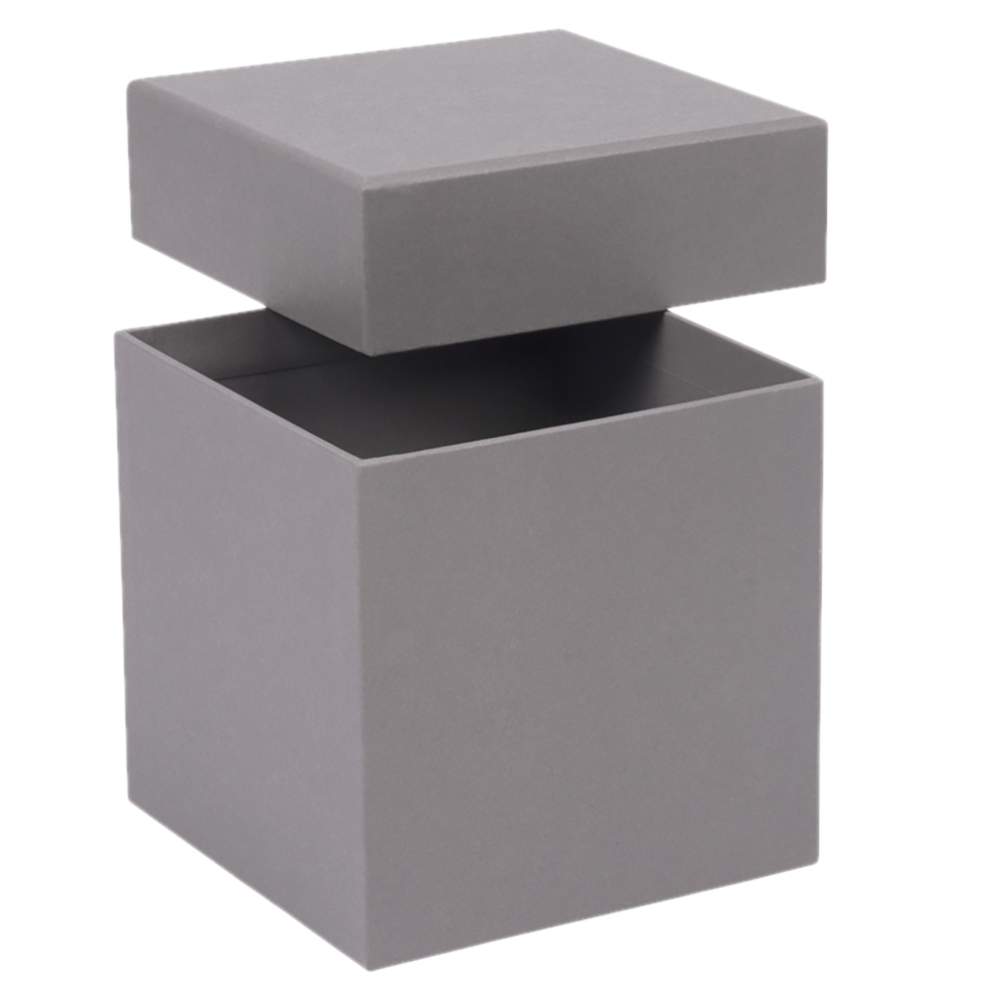 Luxury Grey Cube Gift Box | Tiny Box Company