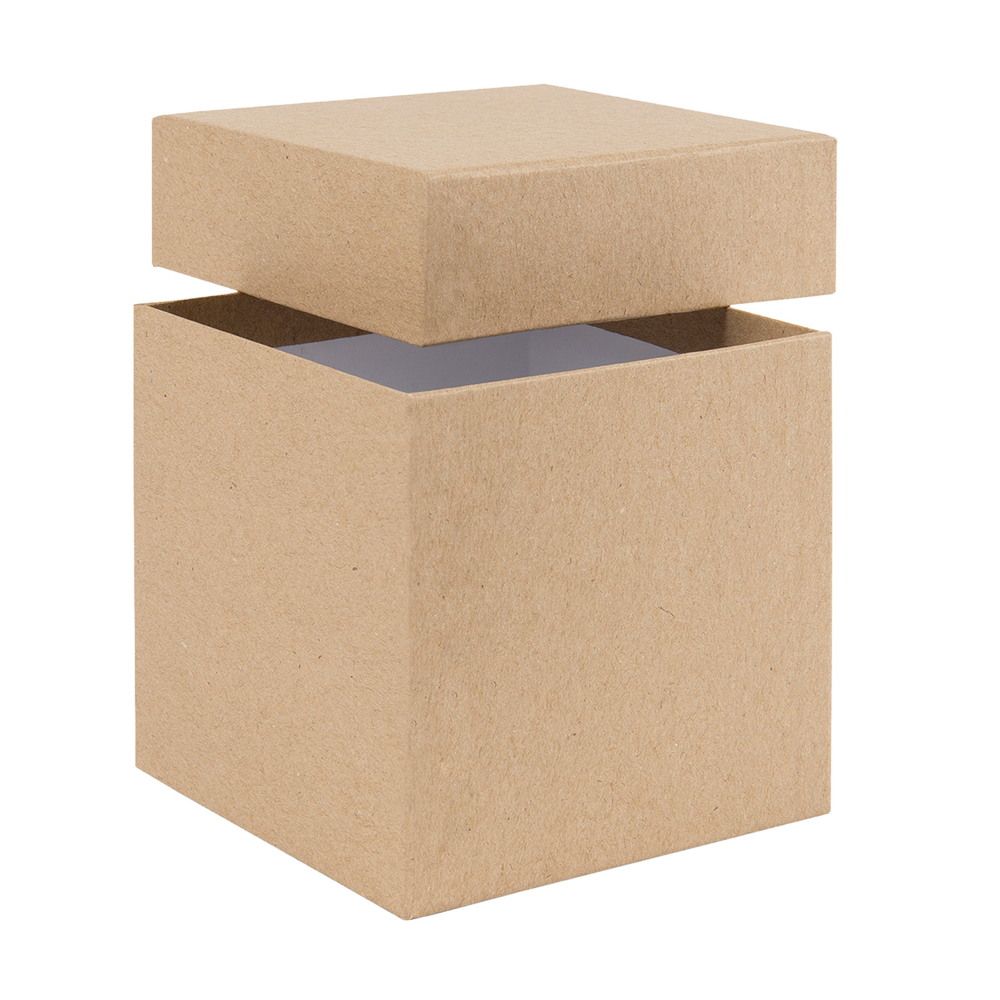 Luxury Kraft Cube Gift Box | Tiny Box Company