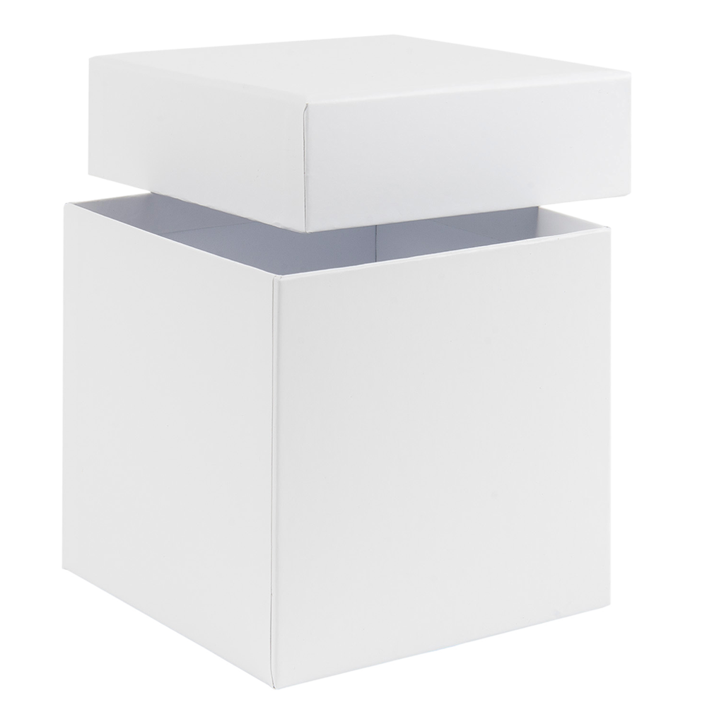 Luxury White Cube Gift Box | Tiny Box Company