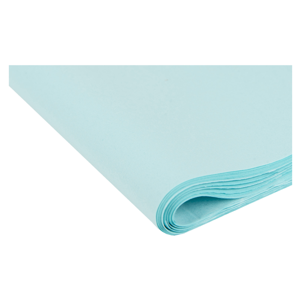 Large Recycled Azure Blue Tissue Paper - approx 240 Sheets | Tiny Box ...